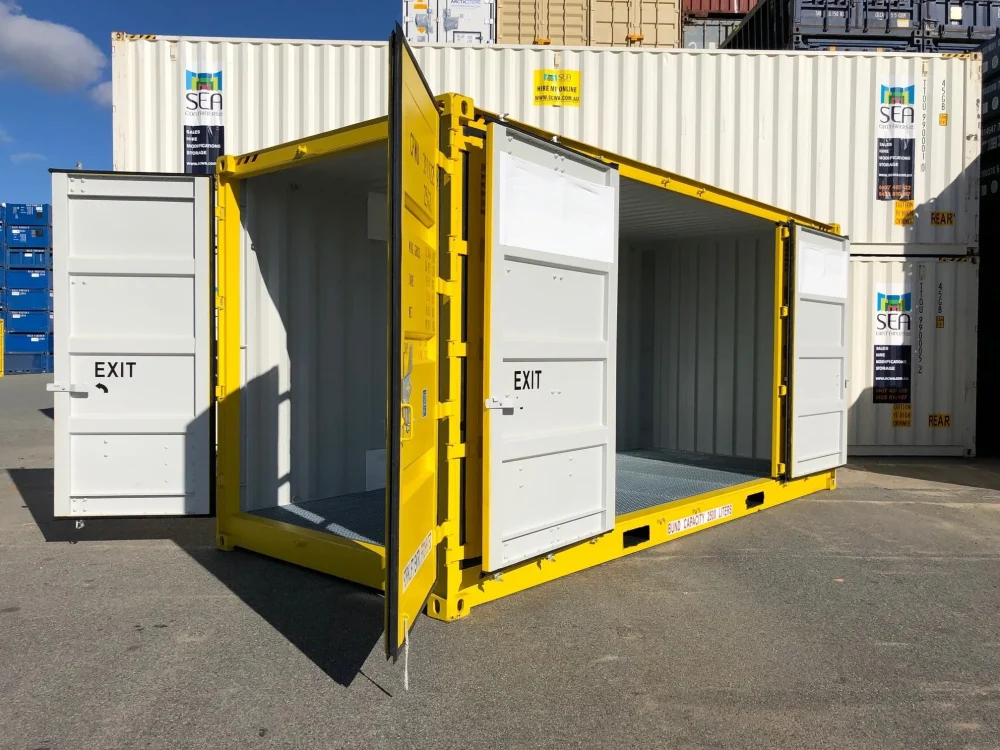 20Ft X 8Ft Raised Bunded Store – Nex Generation Global Containers