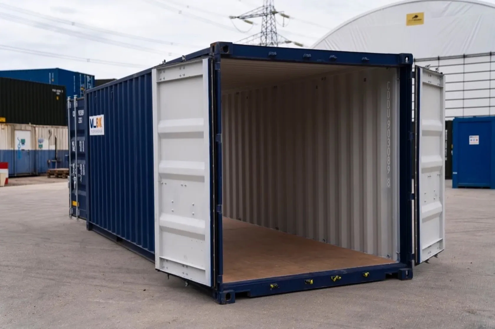 40Ft X 8Ft One Trip Tunnel Container Double End Door – Nex Generation ...